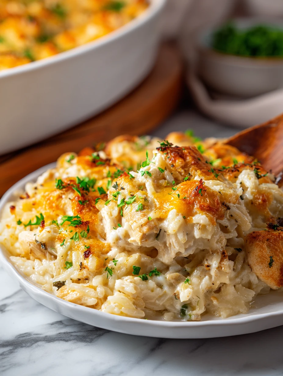 Angel Chicken Rice Casserole