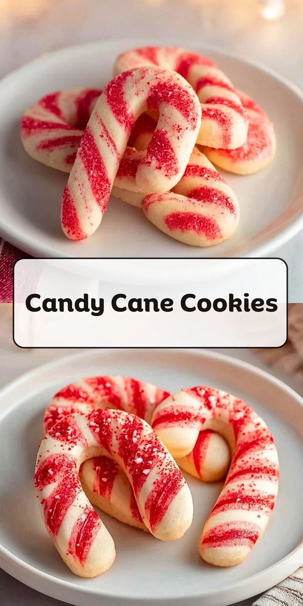 Candy Cane Cookies