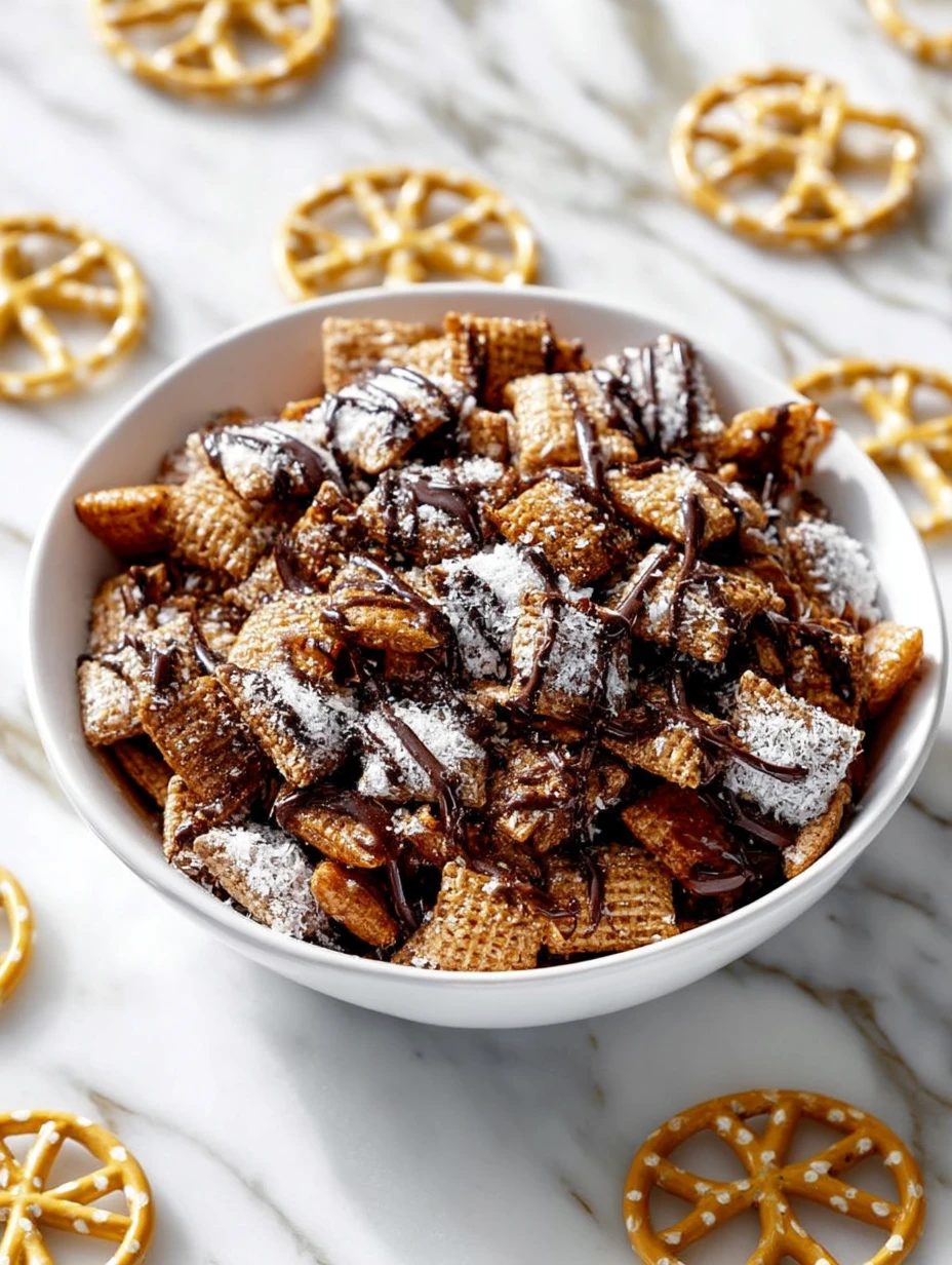 The Best Samoas Puppy Chow